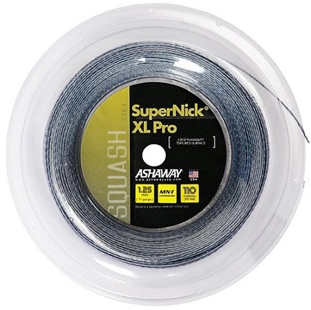 Ashaway Supernick XL Pro squash strings - 110 m reel